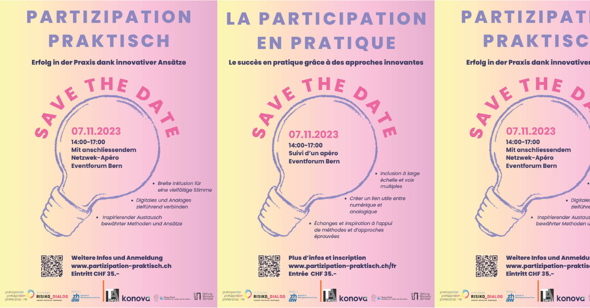 Impulsanlass «Partizipation praktisch»